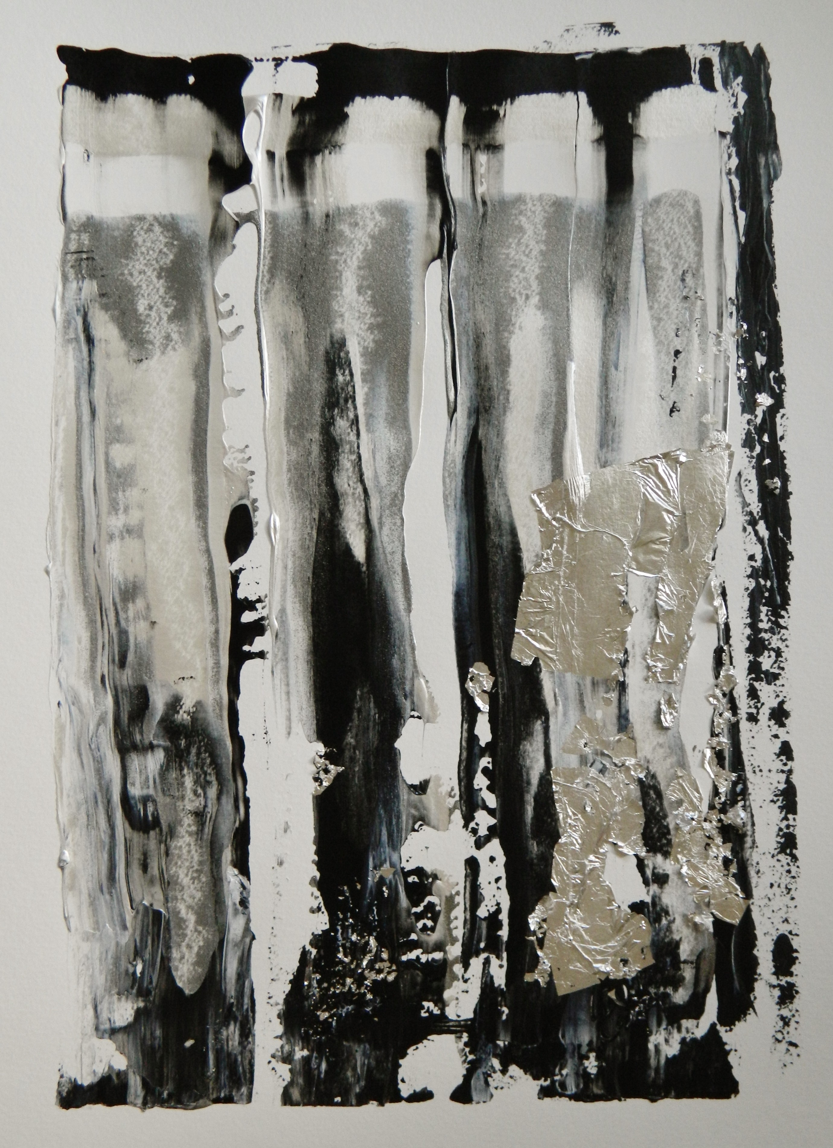 Glacier Mountain Waterfalls :: Sarasota Artist, Leon Zobel