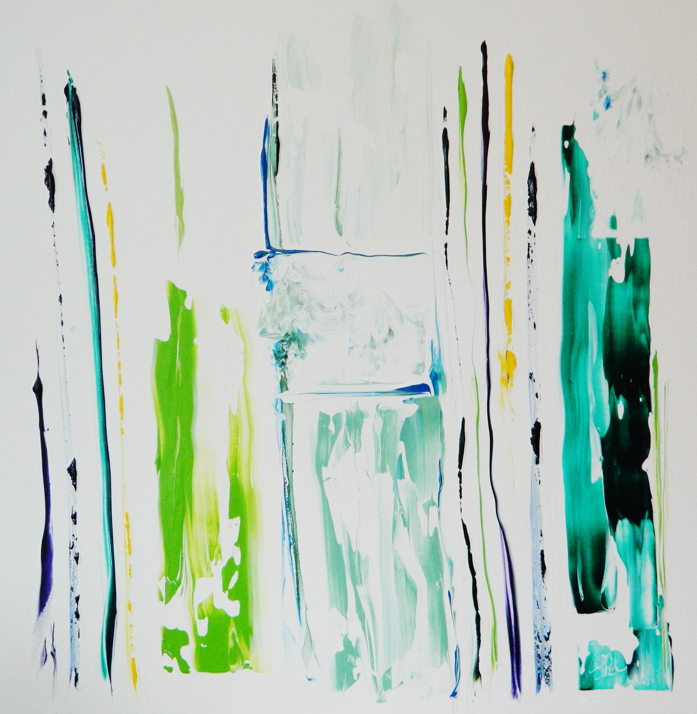 Tropical Glass Block :: Sarasota Artist, Leon Zobel